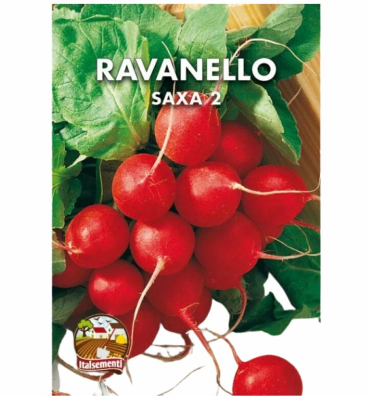 Semi di ravanello rosso Saxa 2 - Italsementi | Pierucci Agricoltura